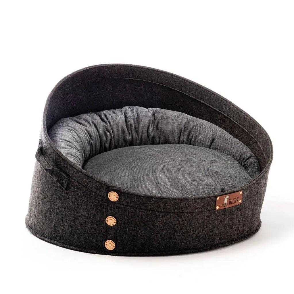 The Pod Bed | Wool Filled Dog Bed | NZ Made | Round Dog Bed